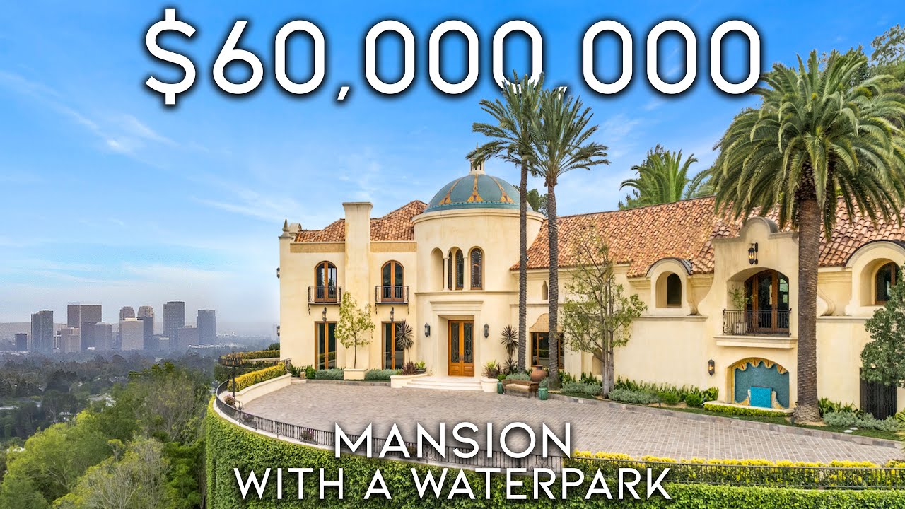 Touring a $60,000,000 Mega Mansion With a Massive WATERPARK! | Cities TV